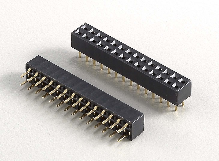 2.54mm Pitch Female Header Connector Height 3.5mm manufacturer ...