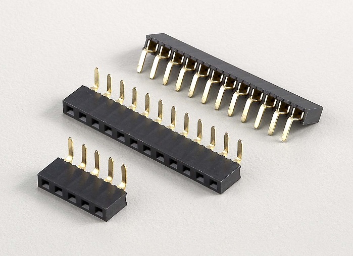 2.54mm Pitch Female Header Connector Height 3.5mm manufacturer ...