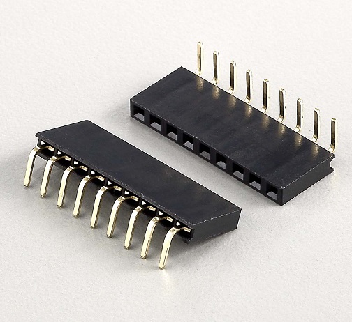 2.54mm Pitch Female Header Connector Height 8.5mm Y terminal ...