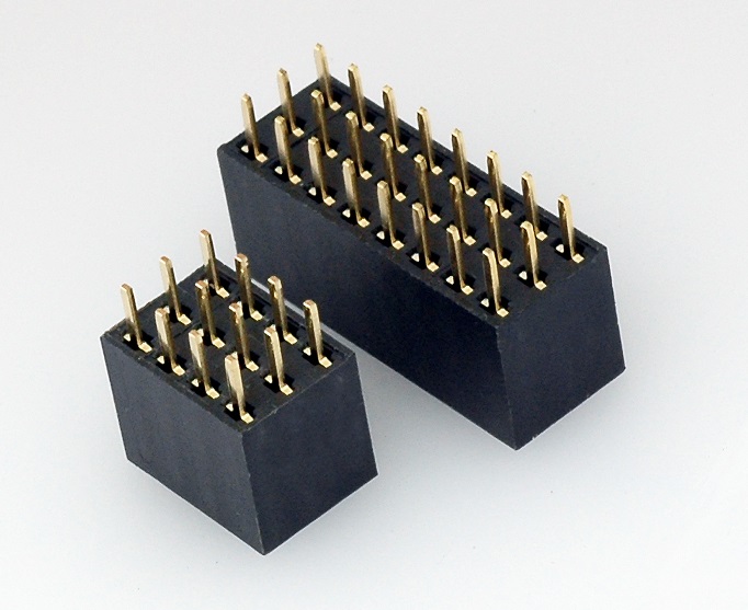 2.54mm Pitch Female Header Connector Height 8.5mm Y terminal ...