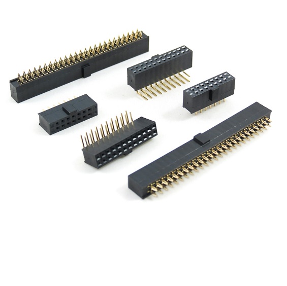 2.54mm Pitch Female Header Connector Height 8.5mm manufacturer & supplier - KLS Electronic Co.,Ltd.