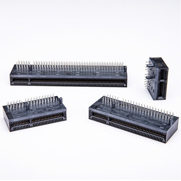 1.0mm Pitch PCI-Express Card Connector Right Angle Type 36P 64P 98P ...