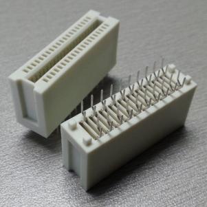 1.27mm Pitch Edge Card Connector Slot PCB Dip 90 180 SMT Type ...