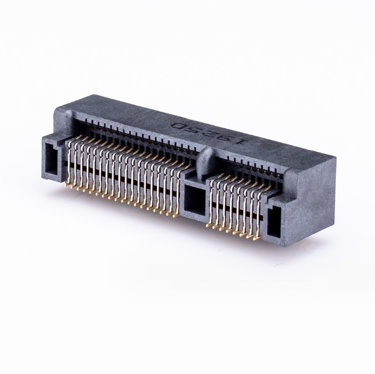 0.8mm Pitch Mini PCI Express connector 52P,Height 8.0mm manufacturer ...