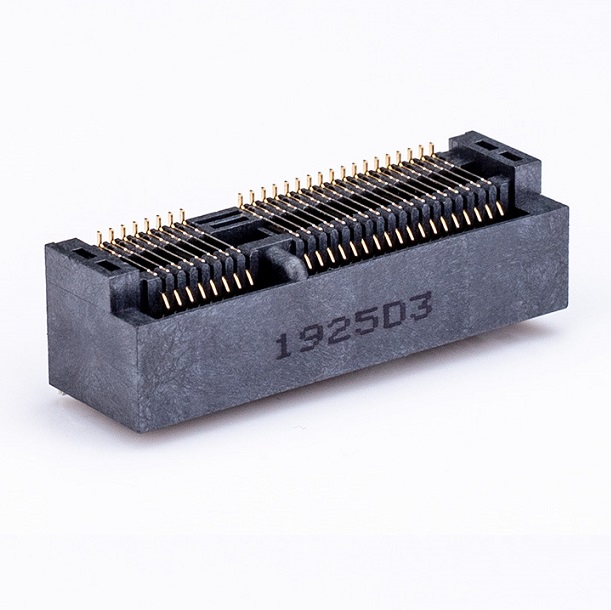 0.8mm Pitch Mini PCI Express connector 52P, Height 4.0mm 5.2mm 5.6mm 6 ...