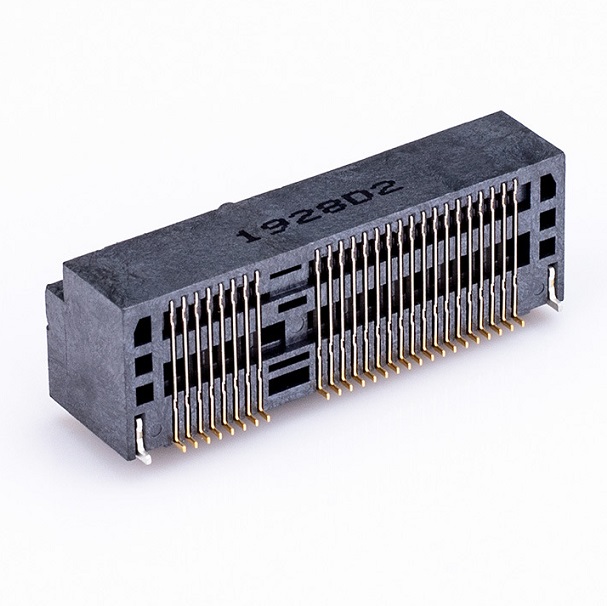 0.8mm Pitch Mini PCI Express connector 52P,Height 9.9mm manufacturer ...