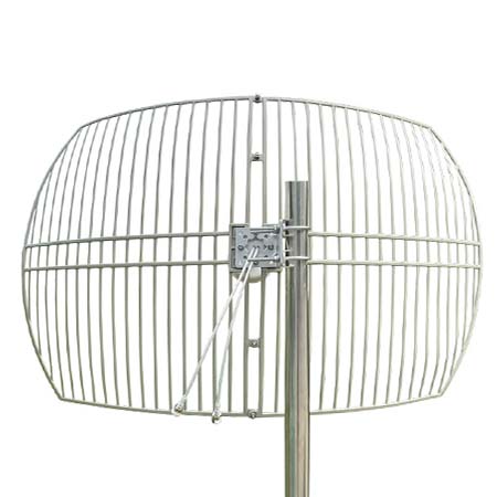 4G MIMO Parabolic Antenna Grid Pack With 2 N Female Connector ...