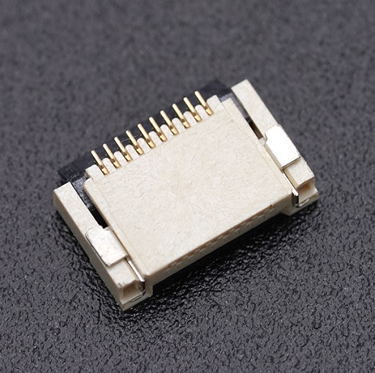 0.5mm back flip SMT H2.0mm dual contacts FPC/FFC connectors ...