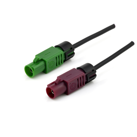 Fakra plug connector RG174, RG316 for crimping,Waterproof manufacturer ...