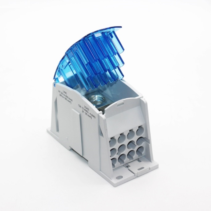 UKK Series Wire Electrical Connector Din Rail Terminal Block 630A/1000A ...